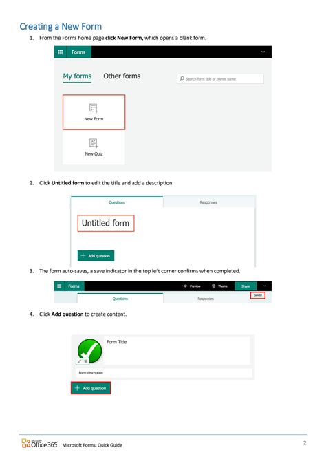 SOLUTION Microsoft Forms Quick Guide Studypool