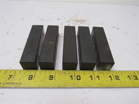 CNC Lathe Turret Tool Holder Alignment Keys 19mmx19mmx80mm Long Lot Of 5 Bullseye Industrial Sales