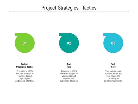 Project Strategies Tactics Ppt Powerpoint Presentation Icon Slideshow Cpb Presentation