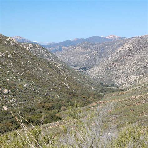 Pct Campo To Warner Springs Hiking Trail Maps Difficulty Trail Status Onx
