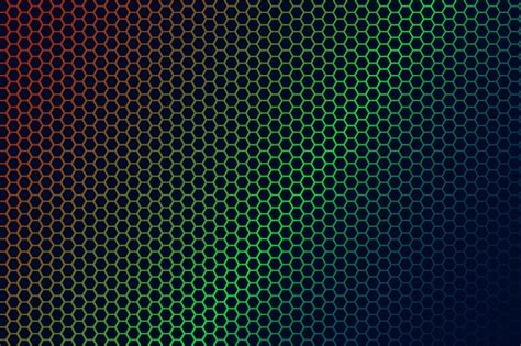 Premium Vector Hexagon Technology Pattern Background Vector
