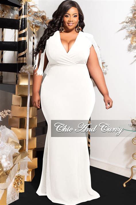 White After 5 Dresses Plus Size Shop
