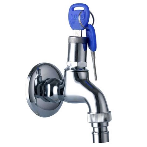 Acqua Flow Silver Stainless Steel Smart Locking Tap At ₹ 130piece In