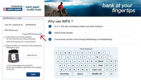 HDFC NetBanking Registration Login Process Features And Services