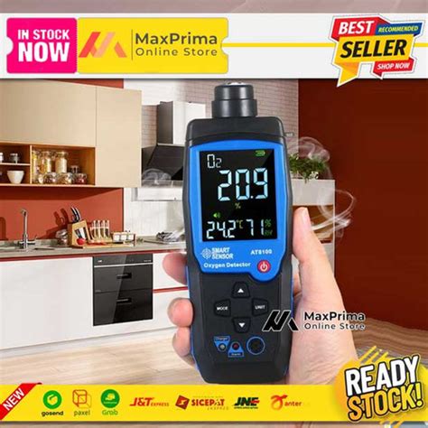 Jual Alat Ukur Deteksi Oksigen O2 At 8100 Smart Sensor Detector At8100 Jakarta Timur