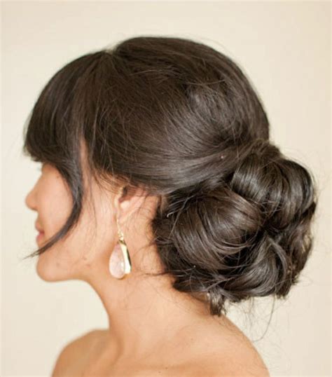 Best Updos With Bangs Images On Pinterest Wedding Hair Styles Wedding Hairs And Bridal