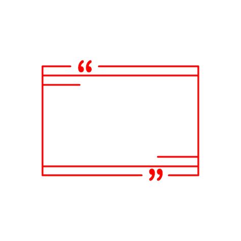 Quotation Frame Png Vectors And Illustrations For Free Download Freepik