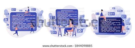 7781 Programming Coding Icon Website Development On Laptop Screen