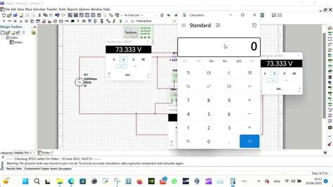 Ni Multisim Simple Circuits Components Test Youtube