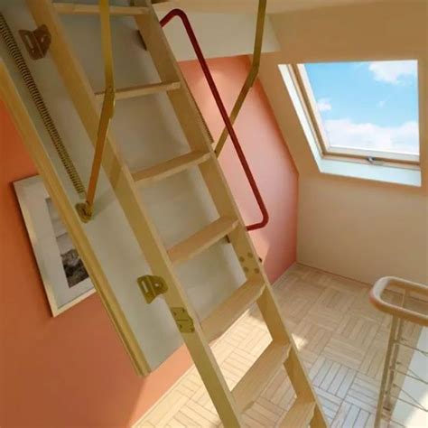 Space Saving Attic Stairs Making Under Roof Storage Spaces Easily