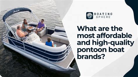 Top 10 Pontoon Boat Brands At Neal Guzman Blog