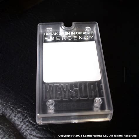 Key Controller Clear Leatherwerks