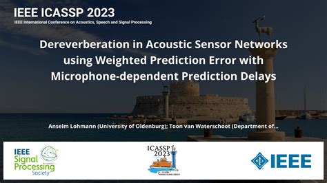 Dereverberation In Acoustic Sensor Networks Using Weighted Prediction