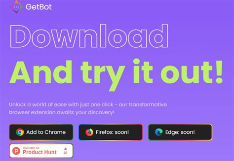 Getbot Ai驱动的chrome助手