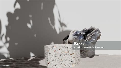 3d 포디움 디스플레이 세트 공백 흰색 배경을 복사합니다 화장품 또는 미용 제품 프로모션 모형 돌과 천연 나무로 만든 받침대 스파 온천에 대한 스톡 사진 및 기타 이미지