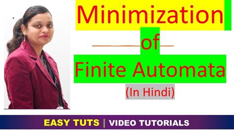 Minimization Of Finite Automata EASY TUTS BY PRIYANKA GUPTA YouTube