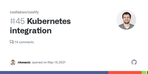 kubernetes integration · issue 45 · coollabsio coolify · github