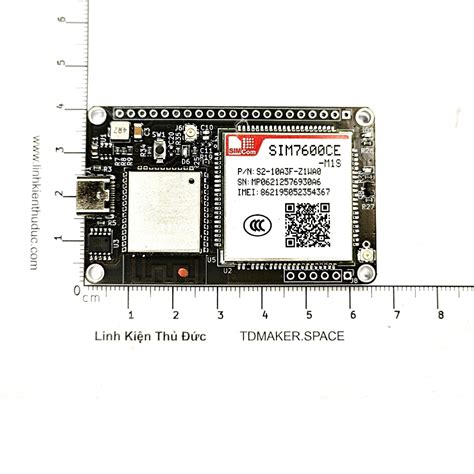 kit phát triển gps 2g 3g 4g wifi bluetooth lte cat4 esp32 sim7600ce m1s