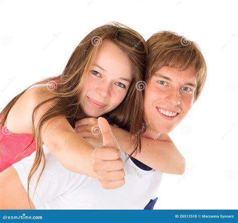 Hermano Joven Y Hermana Felices Foto De Archivo Imagen De Hermanos