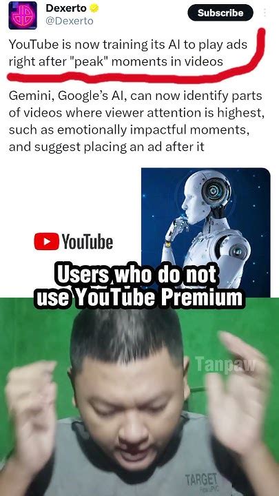 Users Who Do Not Use Youtube Premium Youtube