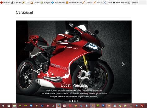 Caraousel Bootstrap Webhozz Blog