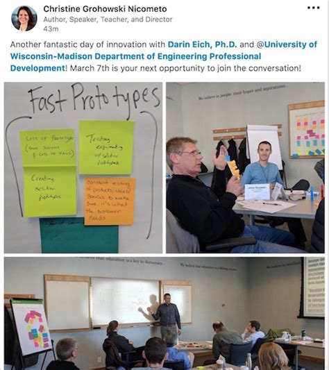 Innovation Workshop In Action Innovation Training Design Thinking Workshops