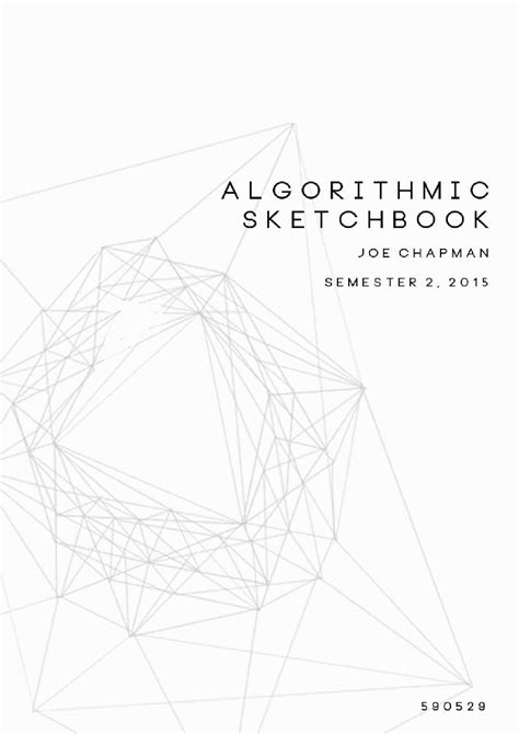 Algorithmic Sketchbook By Joey Issuu