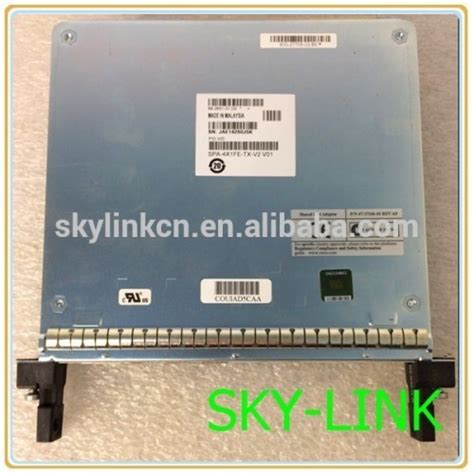 Cisco 4 Port Shared Adapter Expansion Module Spa 4x1fe Tx V2 High