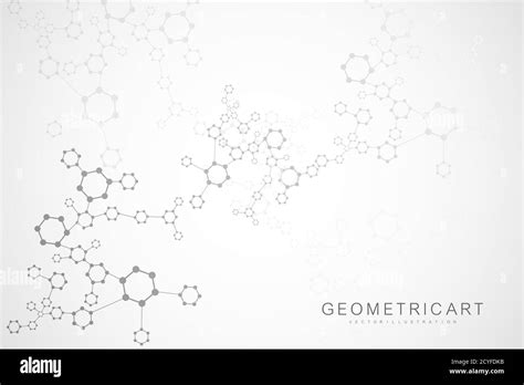 Hexagonal Abstract Background Big Data Visualization Global Network