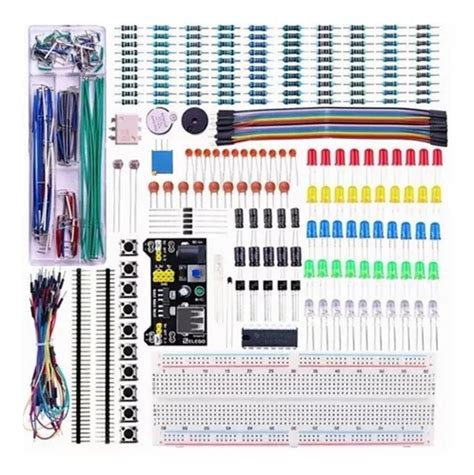kit de componentes electrónicos para arduino raspberry pi meses sin