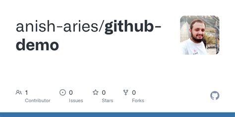 Github Anish Ariesgithub Demo