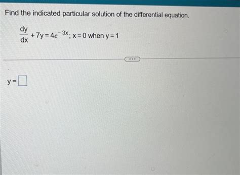 Solved Select Each Function Y F X That Is A Solution Of The Chegg Com