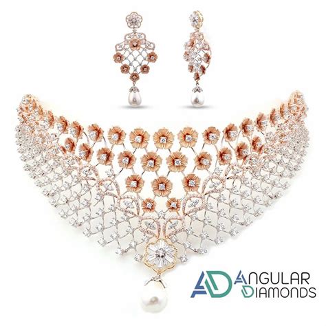 Diamond Necklace And Lab Grown Diamond Jewelry At ₹ 650000set