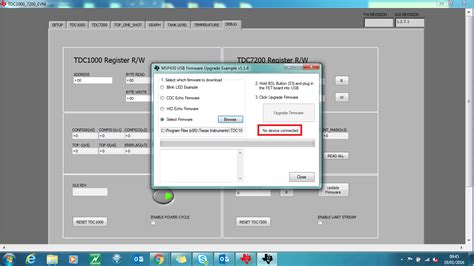 TDC TDC EVM Not Recognised In Device Manager Or In The GUI Sensors Forum Sensors TI