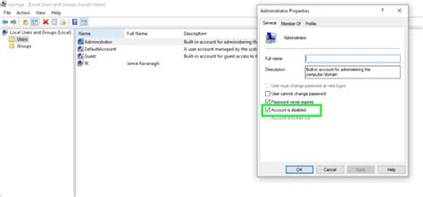how to fix ‘your account has been disabled errors in windows 10