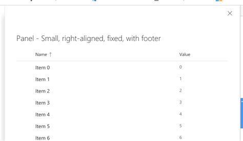 Panel The Scroll Situation Is Breaking DetailsList Virtualized When Rendered In A Panel