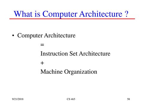 CS 465 Computer System Architecture Introduction Lecture 1 - ppt download