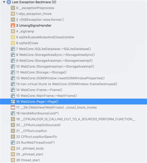 Ios Application Received Signal Sigsegv Cannot Be Located Stack