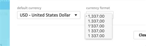 Localizing Currency Cushion