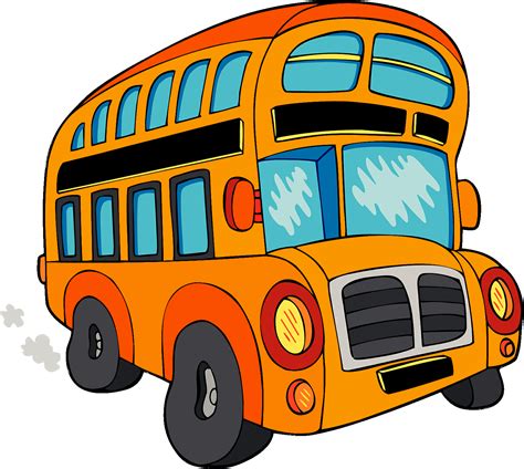 Cartoon Bus Clipart