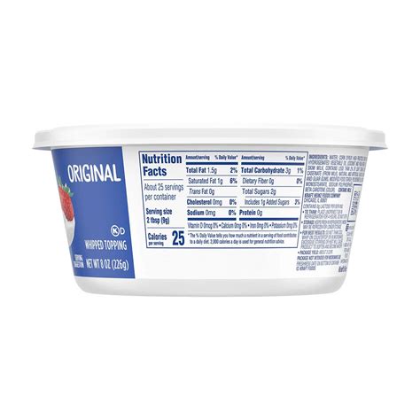 Buy Cool Whip Original Whipped Topping 8 Oz Tub From Dollar General