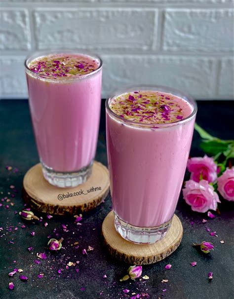 Refreshing Rose Lassi