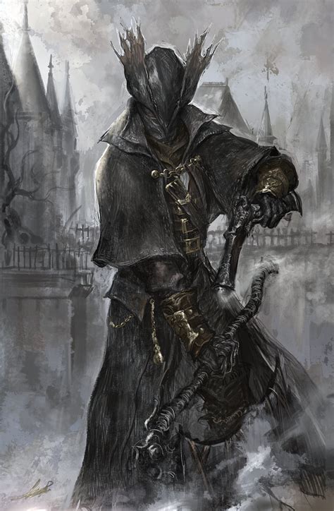 Hunter Bloodborne Drawn By Junjiuk Danbooru
