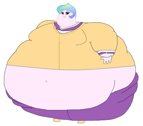 Fat Principal Celestia Eqg By Thegothengine On Deviantart