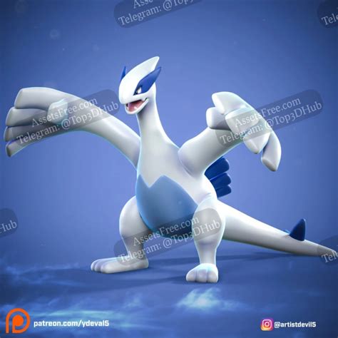 Lugia Free High Quality Models