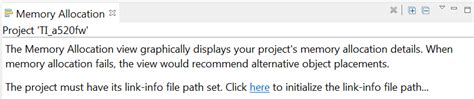 Memory Use Display In CCS Code Composer Studio Forum Code Composer Studio TI E2E Support