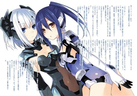 Tobiichi Origami And Takamiya Mana Date A Live Drawn By Tsunako