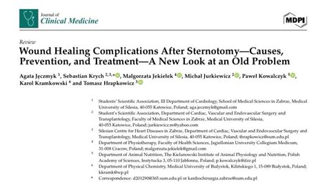 Median Sternotomy Is One Of The Most Common Procedures In Cardiac