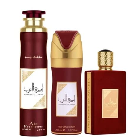 Asdaaf Ameerat Al Arab T Set Edp 100 Ml Perfumed Spray 200 Ml