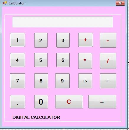 How To Make A Calculator In The Visual Basic Programming Language Techyv Com